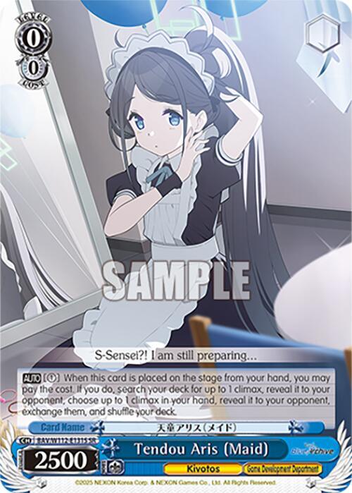 BAV/W112-E131S Tendou Aris (Maid) – Strictly Broken TCG