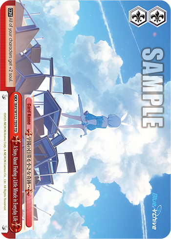 BAV/W112-TE09 A Story About Finding a Little Miracle in Everyday Life – Strictly Broken TCG