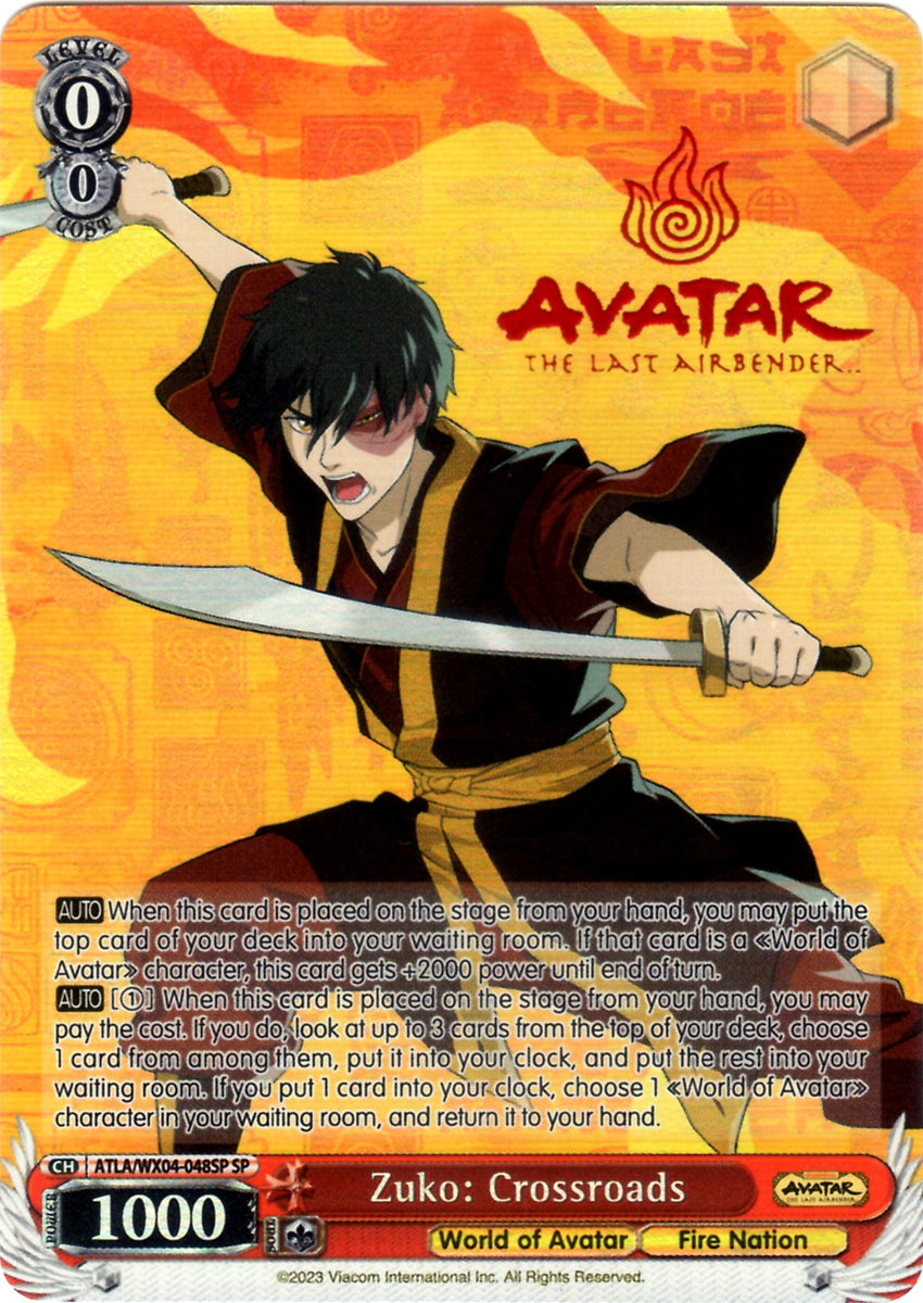ATLA/WX04-048SP Zuko: Crossroads – Strictly Broken TCG