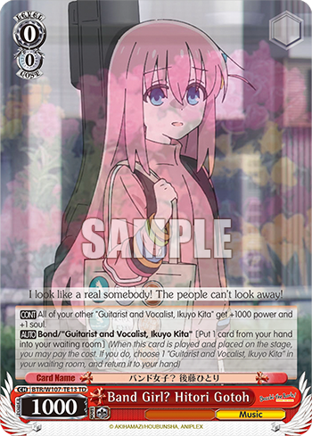 BTR/W107-TE13 Band Girl? Hitori Gotoh – Strictly Broken TCG