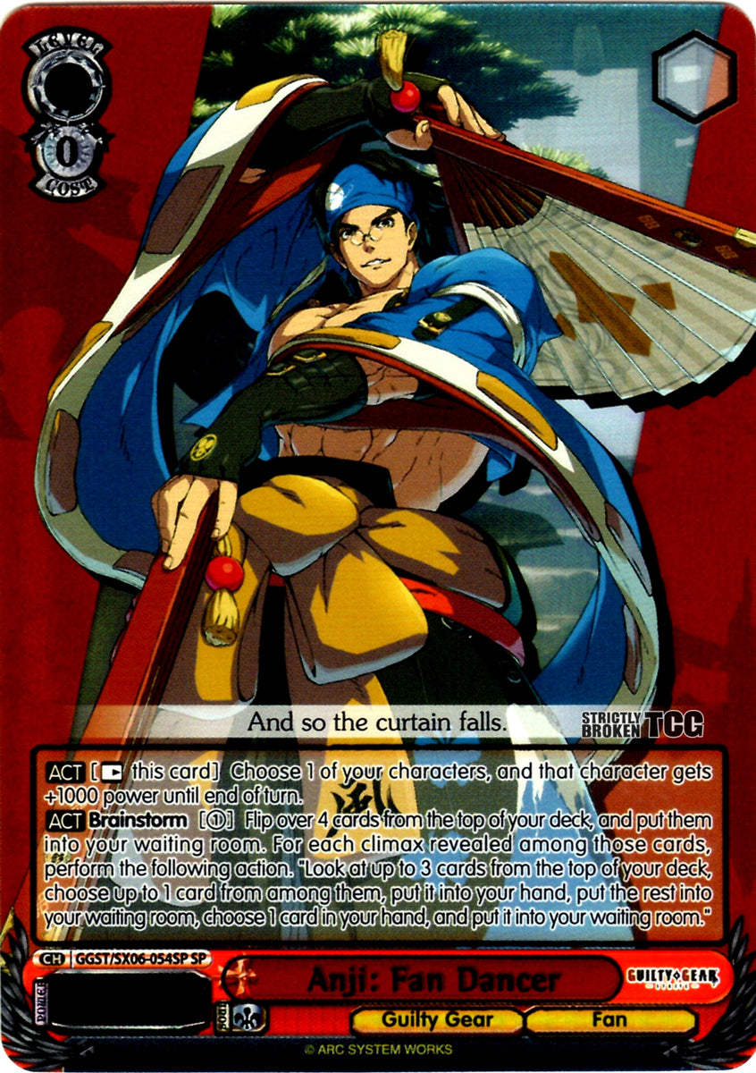 GGST/SX06-054SP Anji: Fan Dancer – Strictly Broken TCG