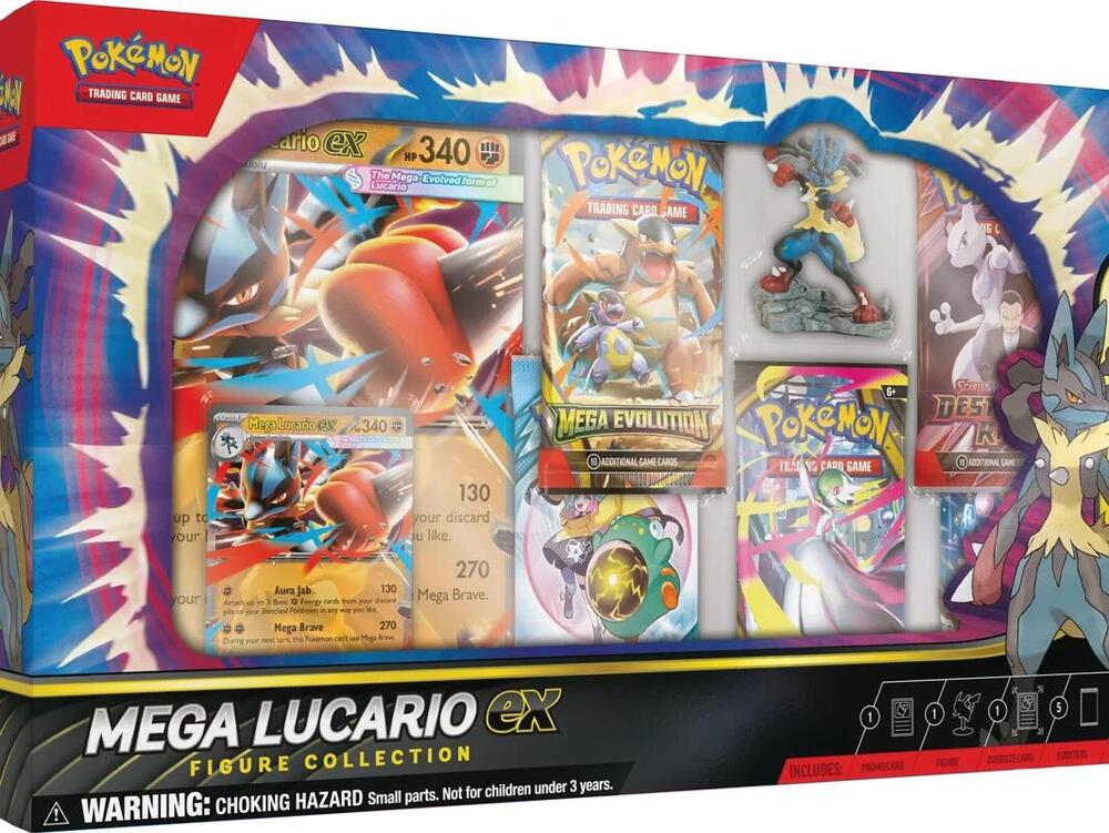 Mega Lucario ex Premium Figure Collection – Strictly Broken TCG