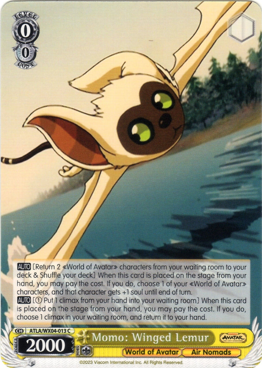 ATLA/WX04-013 Momo: Winged Lemur – Strictly Broken TCG