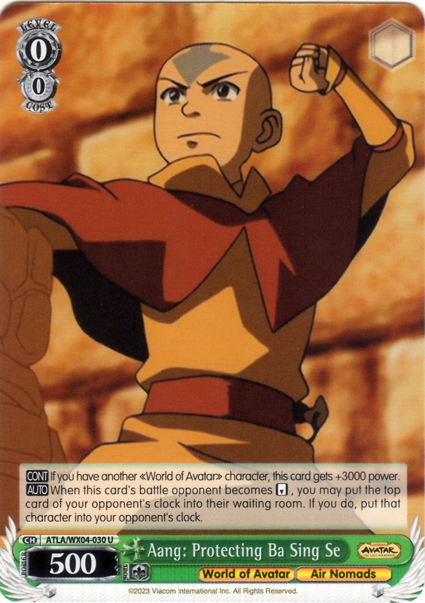 ATLA/WX04-030 Aang: Protecting Ba Sing Se – Strictly Broken TCG