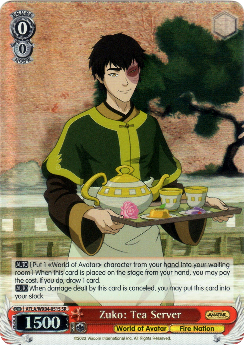 ATLA/WX04-051S Zuko: Tea Server – Strictly Broken TCG