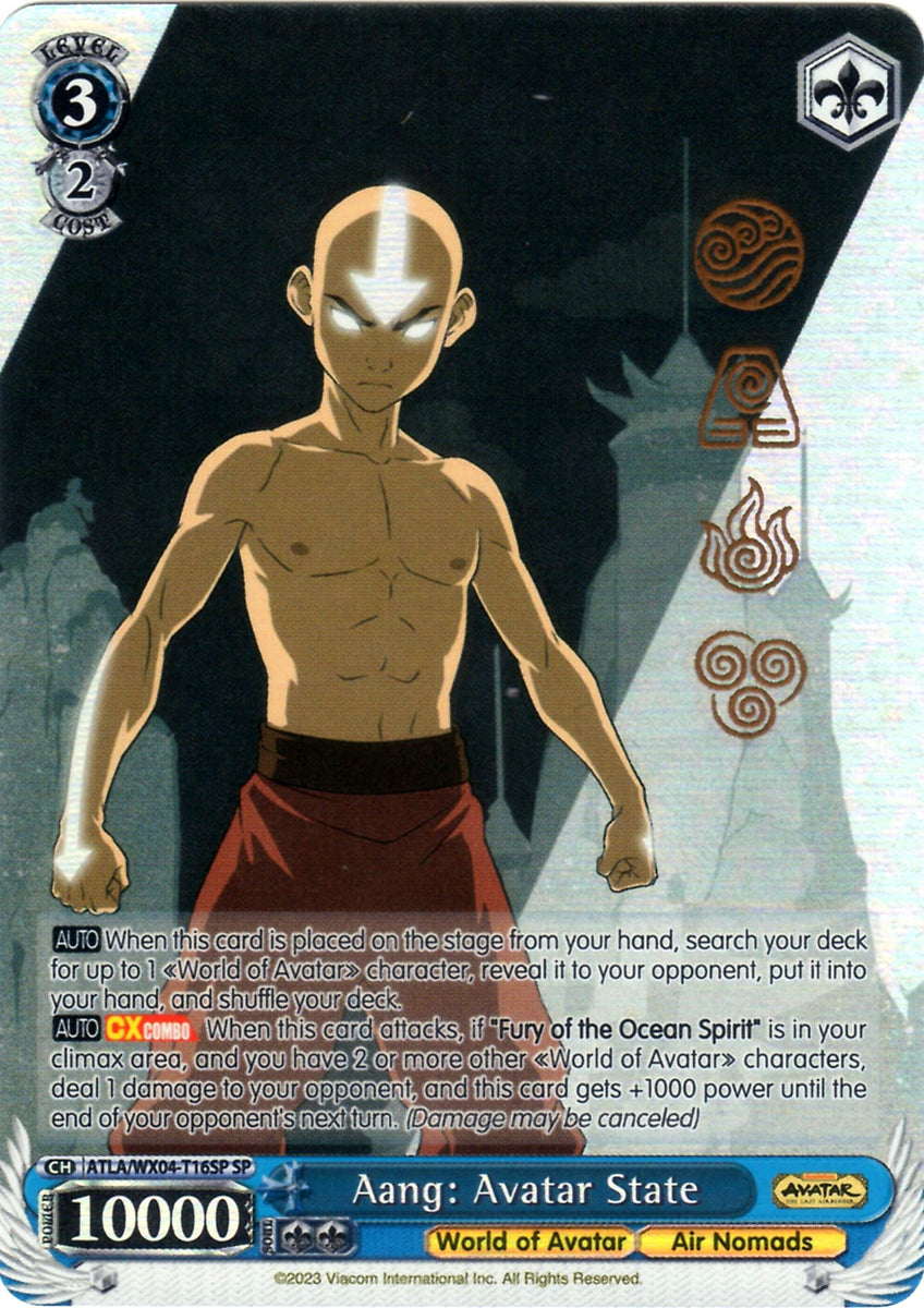 ATLA/WX04-T16SP Aang: Avatar State – Strictly Broken TCG