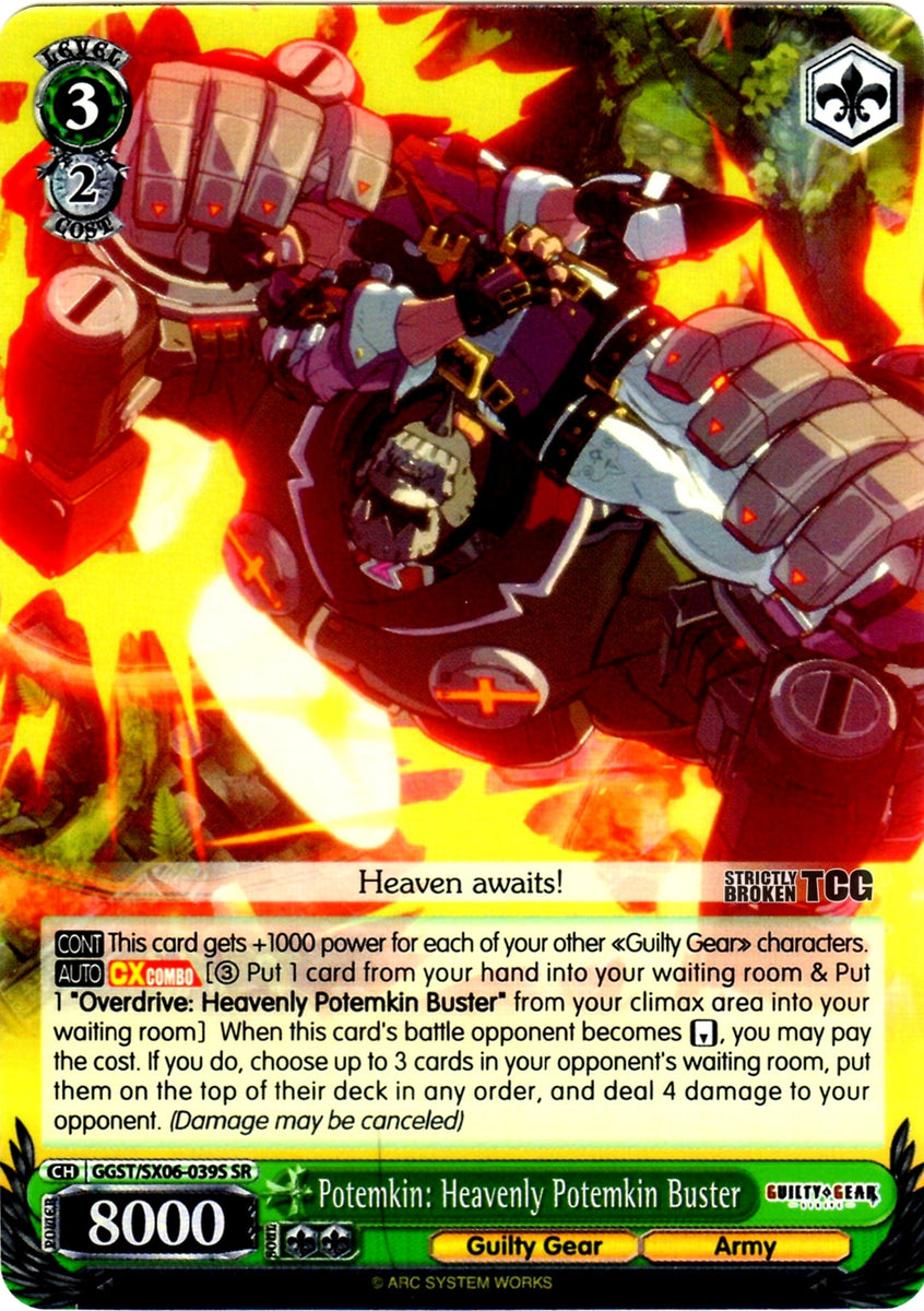 GGST/SX06-039S Potemkin: Heavenly Potemkin Buster – Strictly Broken TCG
